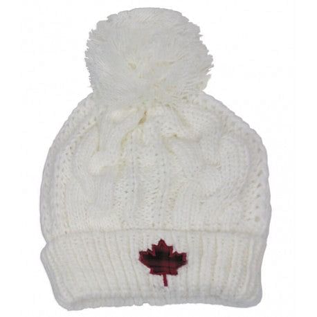 Cable Knit Canada Hat – Leg Smart